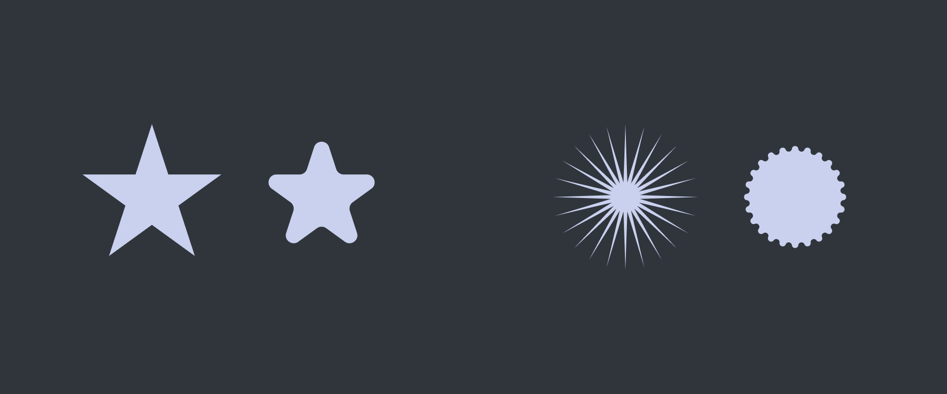 The use of rounded corners in user interface design