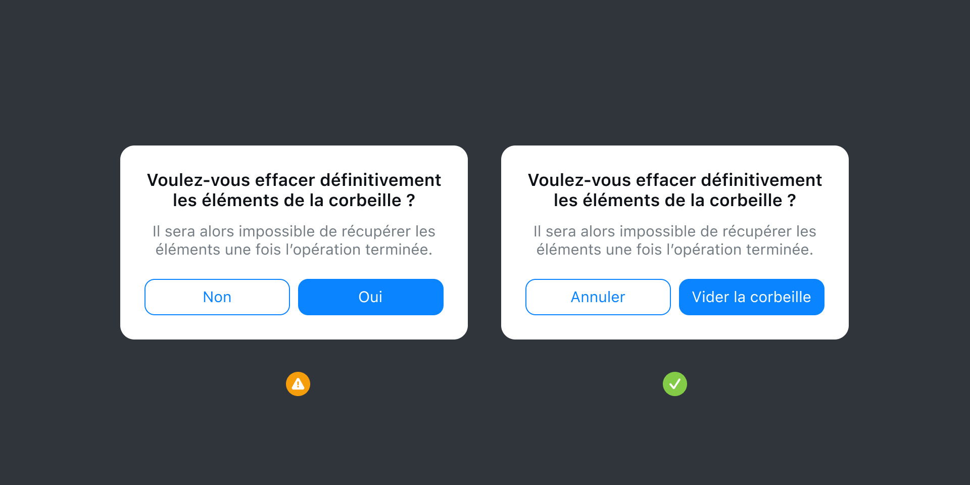 Comment réussir le design de boutons web ou mobile à coup sûr