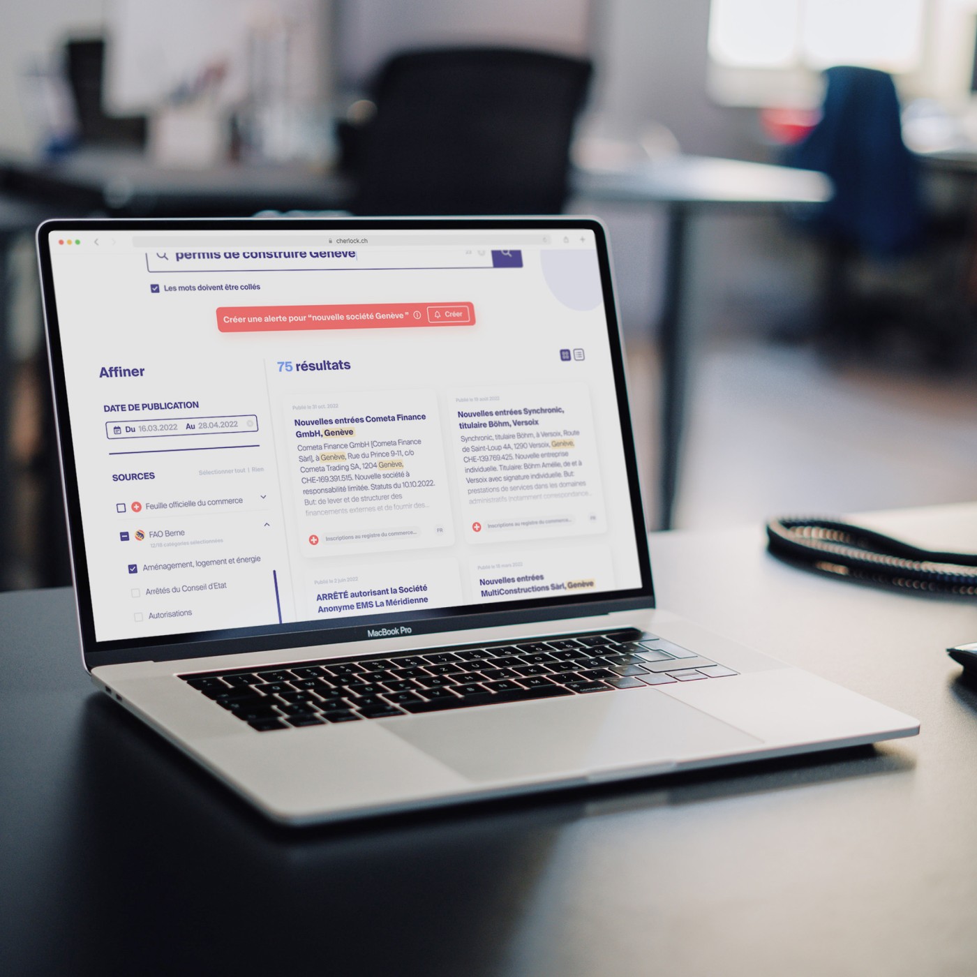 Our own custom-designed digital products made in Geneva